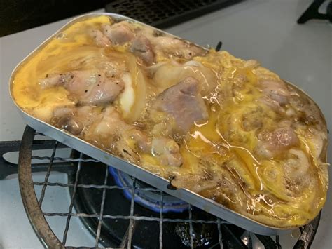 たけだバーベキューさん考案！おしゃれ飯ごう「メスティン」で親子丼 レシピ フード・レシピ Mart[マート]公式サイト 光文社
