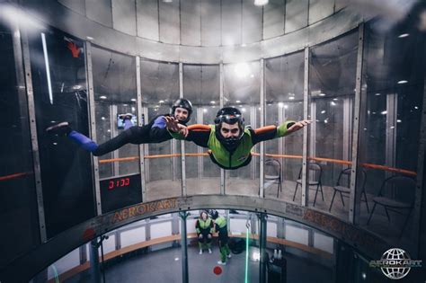 Chute Libre Indoor Première Soufflerie De France Aerokart