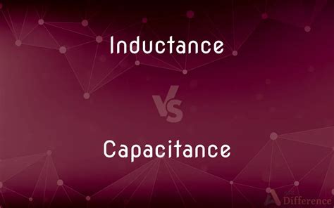Inductance Vs Capacitance — Whats The Difference