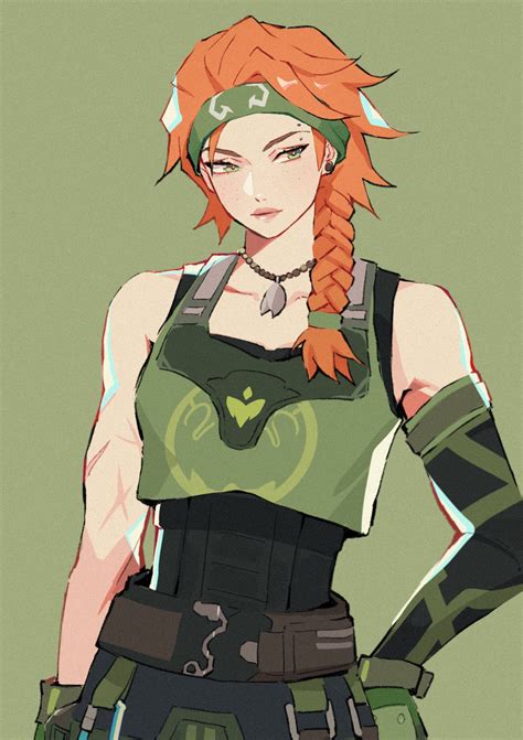 Skye Valorant Drawn By Hyoon Sockgyu Danbooru