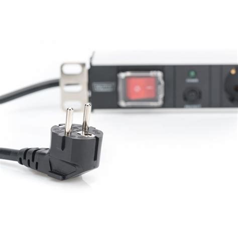 Digitus Aluminum Outlet Strip With Overload Protection 7 Safety