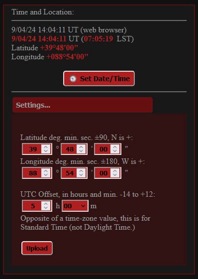 Main Onstep Groups Io Slew Error Coordinates Outside Of Limits