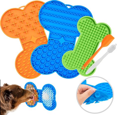 Petbank Licking Mat For Dogs And Cats 3 Pcs Valued Pack Dog Licking