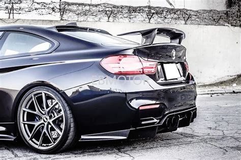 Gt Real Carbon Fiber Rear Spoiler Trunk Lip Spoiler For Bmw F82 M4