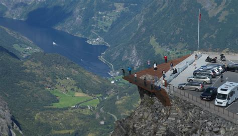 Panorama Exclusive Bus Tour Geiranger Fjord Zu Skywalk Dalsnibba