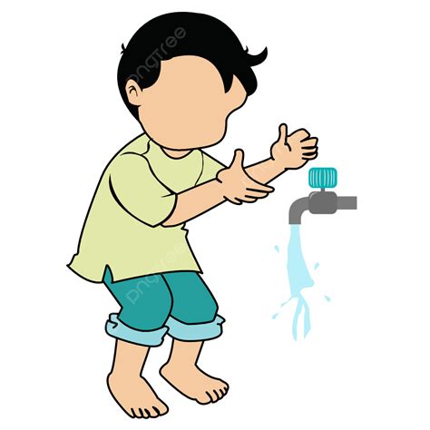 Mencuci Tangan Clipart Png Images Wudhu Membasuh Tangan Hingga Siku The Best Porn Website