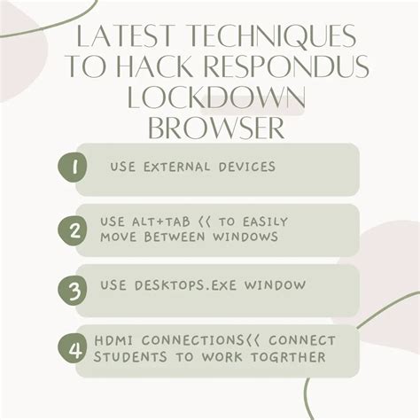 5 New Ways To Hack Respondus Lockdown Browser In 2025