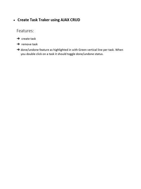 Task Tracker Pdf