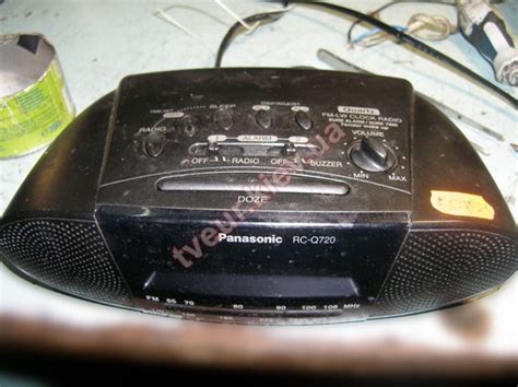 Теле Европа-сервис: Нет звука при включении в радиоприемнике Panasonic ...