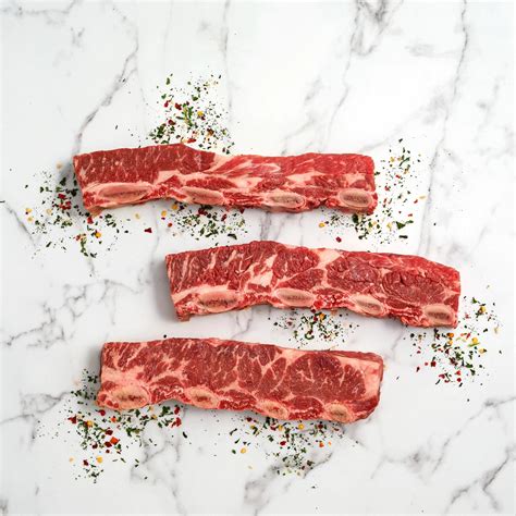 Carnes Central El Asado De Tira De Res Con Hueso