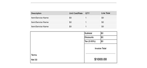 How To Create An Invoice In Google Docs Invoicer Ai