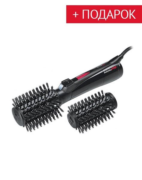 Плойка-фен вращающаяся с двумя насадками (800W) BaByliss Professional ...