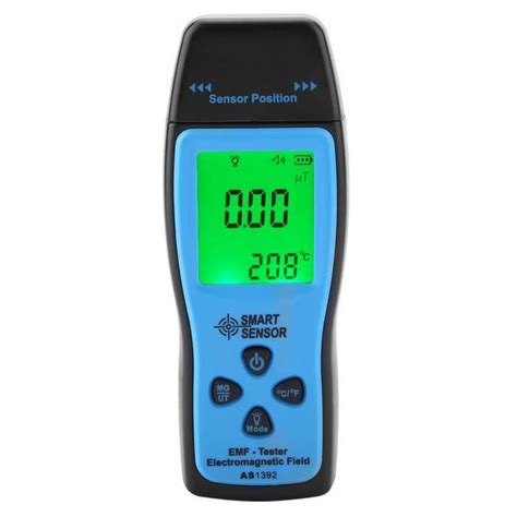 Testeur EMF mini testeur EMF d affichage à cristaux liquides de radiomètre électromagnétique