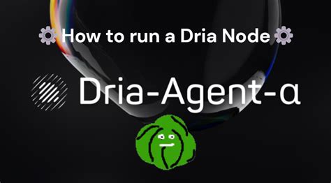 ⚙️how To Run A Dria Node⚙️ Disclaimer Im A Community Member By