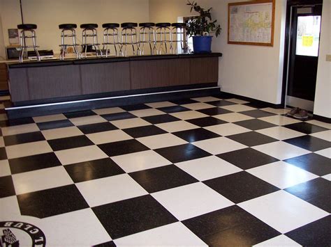 Checkerboard Floor Tile Design
