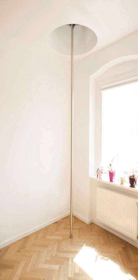 Berlin Apartment By Nowlab Features A Firemans Pole