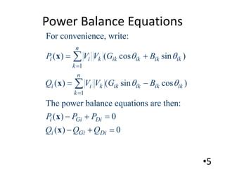 Load Flow Study Part II PPT