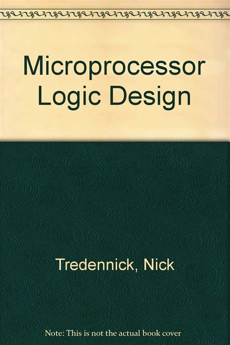 Amazon Microprocessor Logic Design The Flowchart Method Tredennick