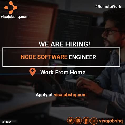 Node Software Engineer Fully Remote And Work From Home Position