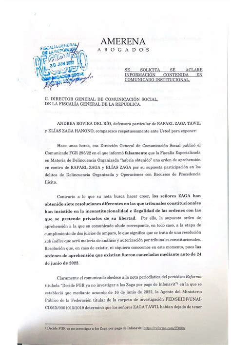 Abogados desmintieron a la FGR sobre el caso del fraude al Infonavit Las órdenes de