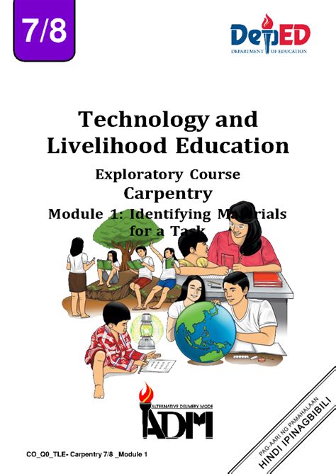 Tle Carpentry Efre 7 Technology And Livelihood Education