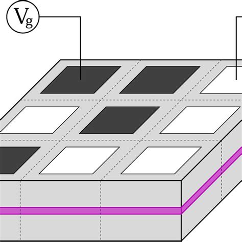 Schematics Of The Gate Array Controlling The Many Body States In The