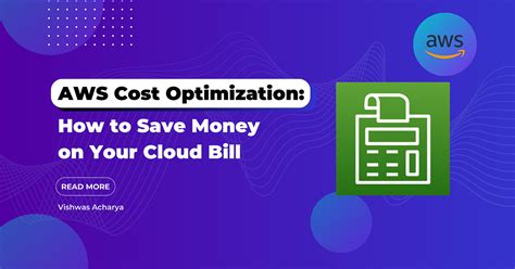 Aws Cost Optimization How To Save Money On Your Cloud Bill By Vishwas Acharya May 2023