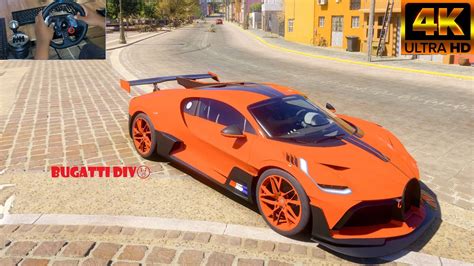 Bugatti Divo Forza Horizon 5 Steering Wheel Gameplay Youtube