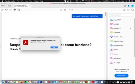 There Was A Raise Without A Handler New Question Adobe Community