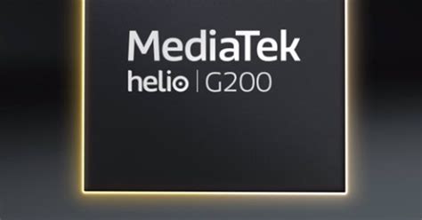Mediatek Anuncia Su Nuevo Chipset Helio G200 Con Una Mejora En El