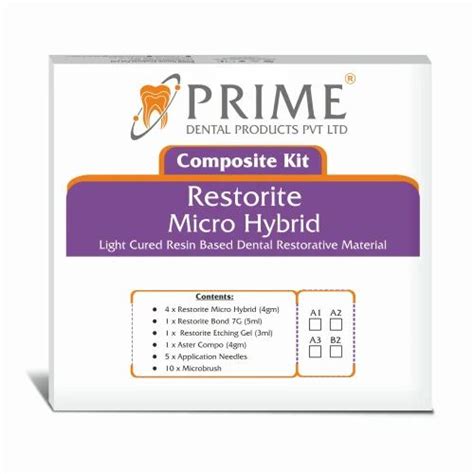 Micro Hybrid Composite Kit Prime Dental At ₹ 2700kit In Thane Id