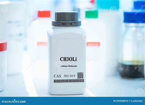 Ch3oli Lithium Methoxide Cas 865 34 9 Chemical Substance In White
