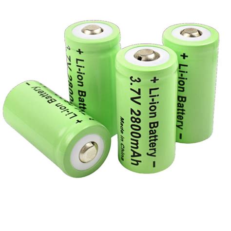 16340 CR123A 2800mAh 3.7V Li-ion Şarj Edilebilir Pil « Rhino Aksesuar ...