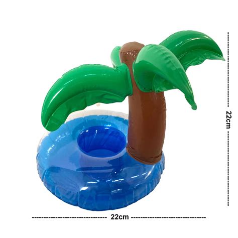 Boia Porta Copos Tropical Coqueiro