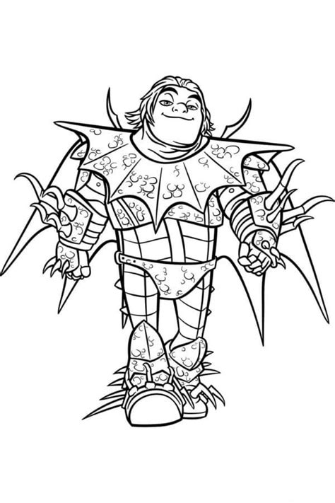 Dibujos de Cómo Entrenar A Tu Dragón para colorear e imprimir ColoringLib