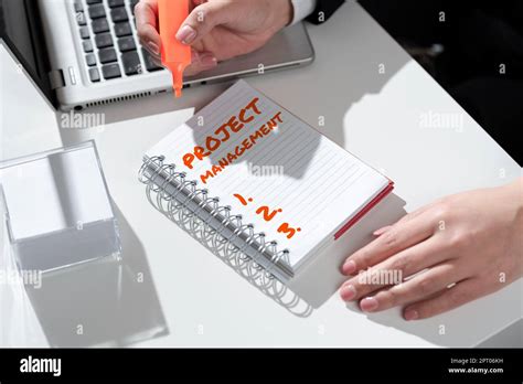 Handwriting Text Project Managementapplication Process Skills To