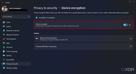 Device Encryption Settings BitLocker Recovery Boot Issue After July