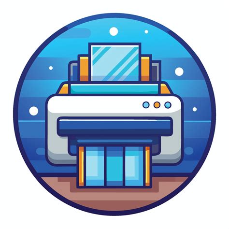 Cute Printer Illustration 55189178 Vector Art At Vecteezy