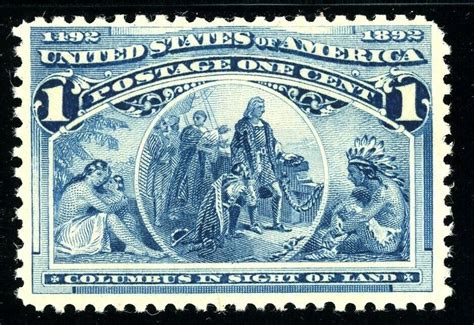 Usastamps Unused Vf Us 1893 Columbian Expo Scott 230 Og Mnh United