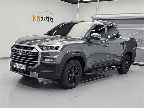 Kg모빌리티쌍용 더 뉴 렉스턴 스포츠 칸 디젤 22 4wd 쿨멘 프레스티지
