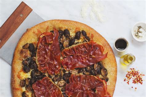 Prosciutto Truffled Mushroom Pizza — Salt And Wind Travel