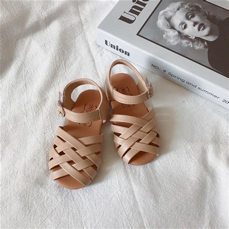 Badu Bg Cozulma Детски летни обувки 1 6 години Сандали с рокля на принцеса за момичета Бебешки