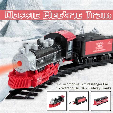 Classic Smoke Light Simulation Sound Dynamic Steam Train Assembled