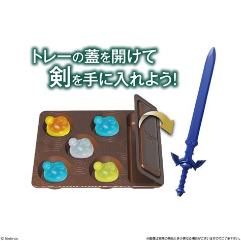 「ゼルダの伝説 ティアーズ オブ ザ キングダム ソードピックandグミ」発売、マスターソード･ゾーラの大剣･七宝のナイフなどのピック入り、グミは