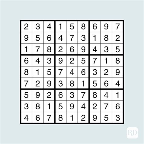 15 Free Printable Sudoku Puzzles For All Levels Readers Digest