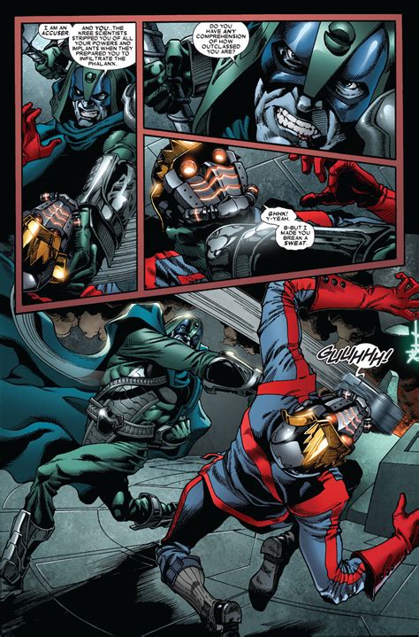 Marvel Superheroes In Peril Star Lord Is Choked And Beaten By Ronan
