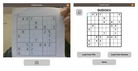 Augmented Reality Sudoku Solver Reading Puzzle Values From Image By
