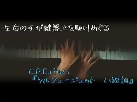 C P E バッハソルフェージェット ハ短調 C P E Bach Solfeggietto c moll YouTube