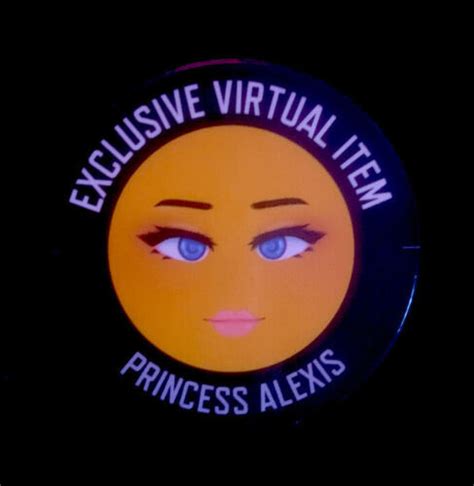 Princess Alexis Face Roblox Series 8 Celebrity Sapphire Code Only