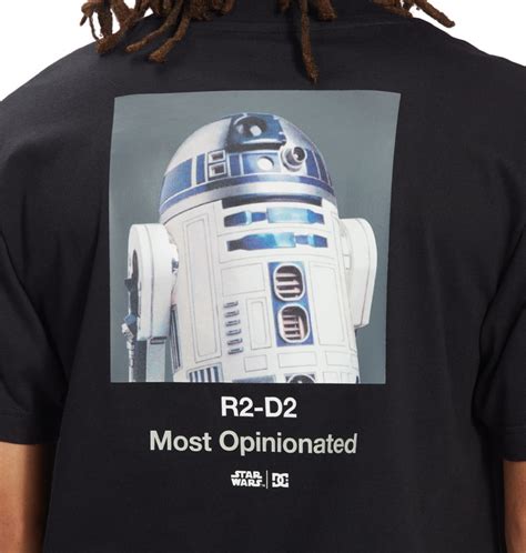 Купить мужскую футболку Star Wars DC SHOES R2D2 Class Черный от DC